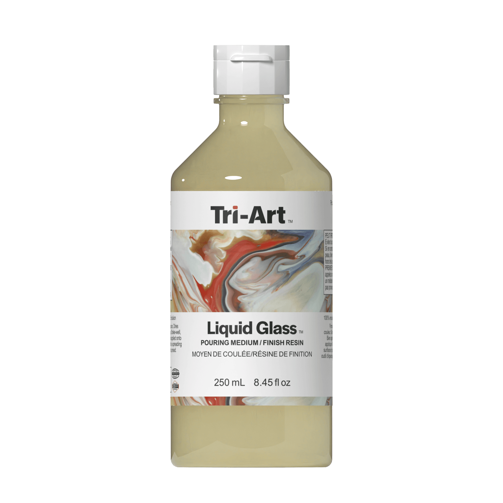 Liquid Glass Pouring Medium and Finishing Resin