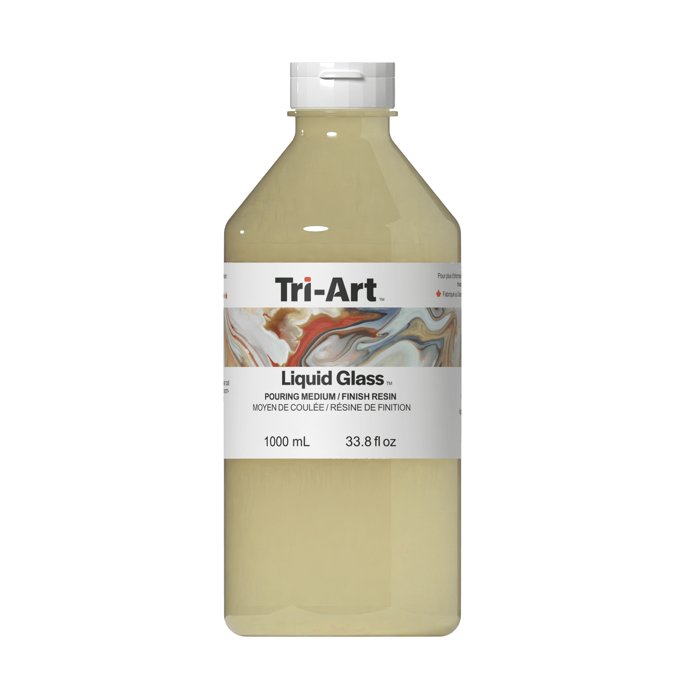 Liquid Glass Pouring Medium and Finishing Resin