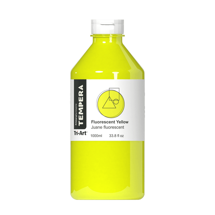 Primary Liquid Tempera - Fluorescent Yellow